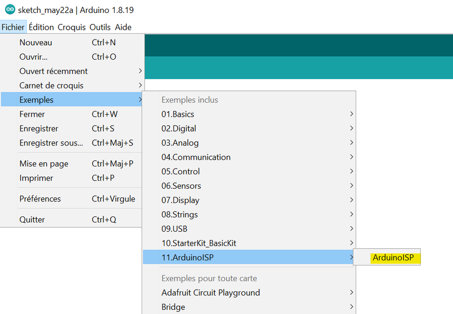 Flash Arduino Bootloader