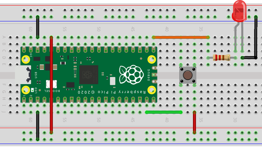 How use Raspberry Pi Pico GPIO with MicroPython code