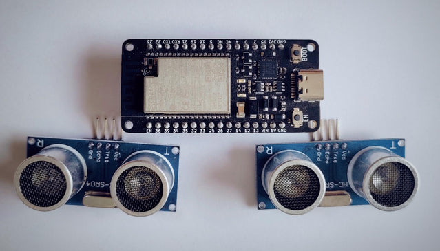 Ultrasonic sensor HC-SR04: Tutorial on ESP32 with MicroPython