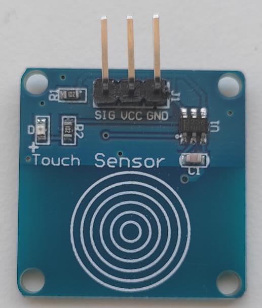 How Using A Touch Sensor Module On The Pi Pico In Micropython