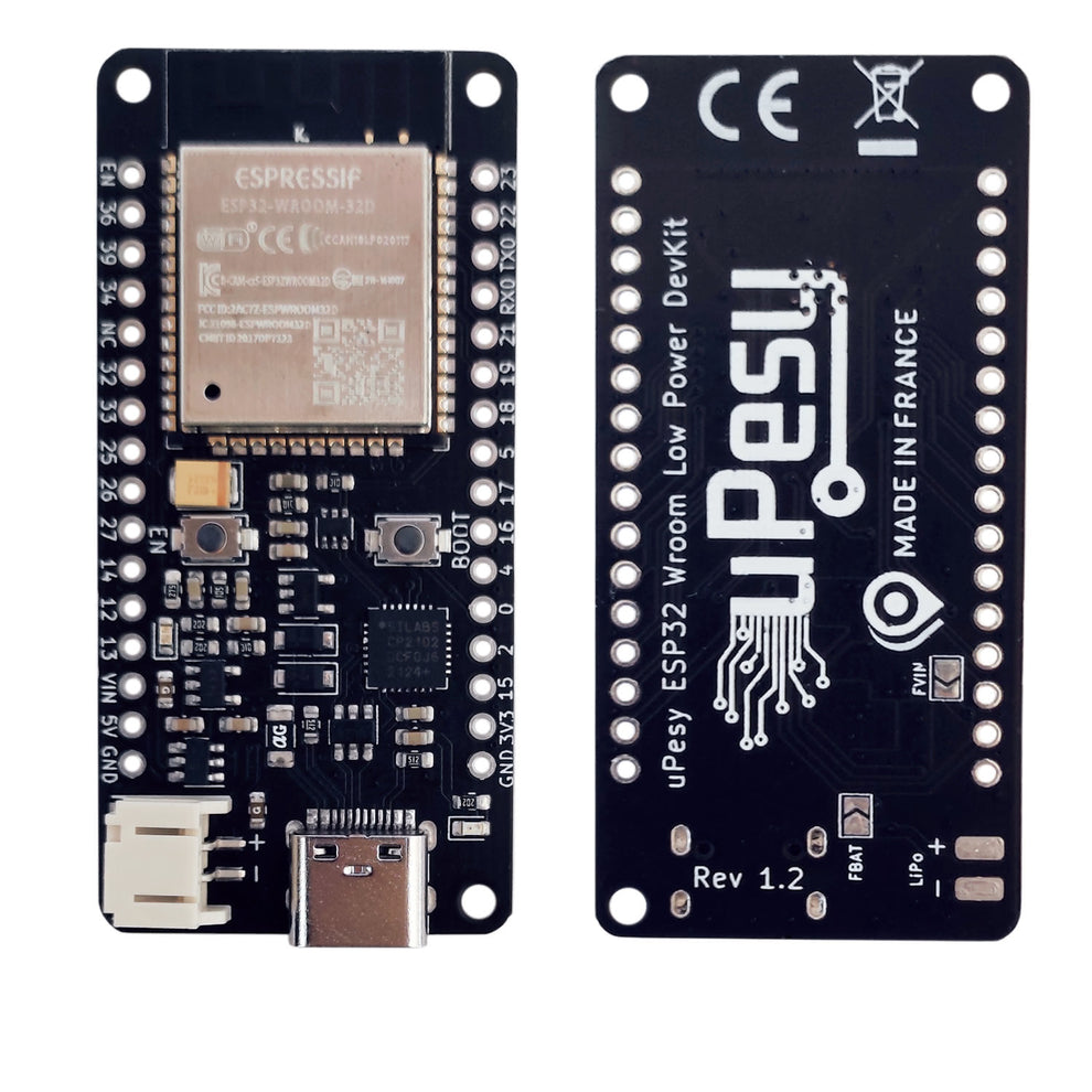 uPesy ESP32 Wroom Low Power DevKit Board
