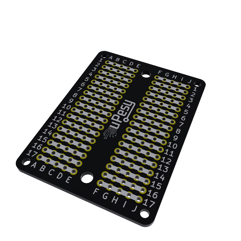 uPesy Solderable Breadboard (Protoboard) | Mini